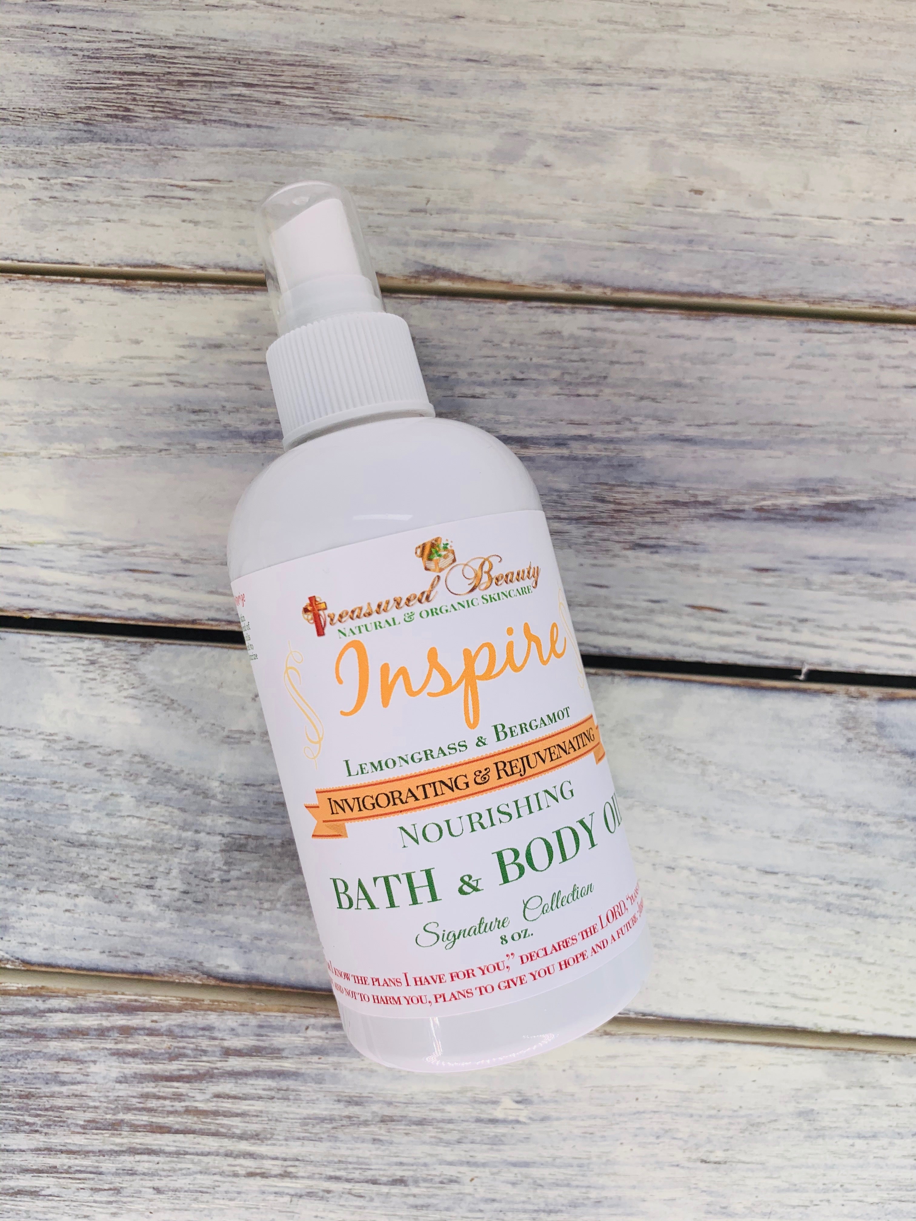 Inspire Bath & Body Oil – Treasured Empire